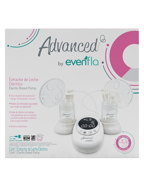 Extractor de leche eléctrico doble Advanced by Evenflo 2