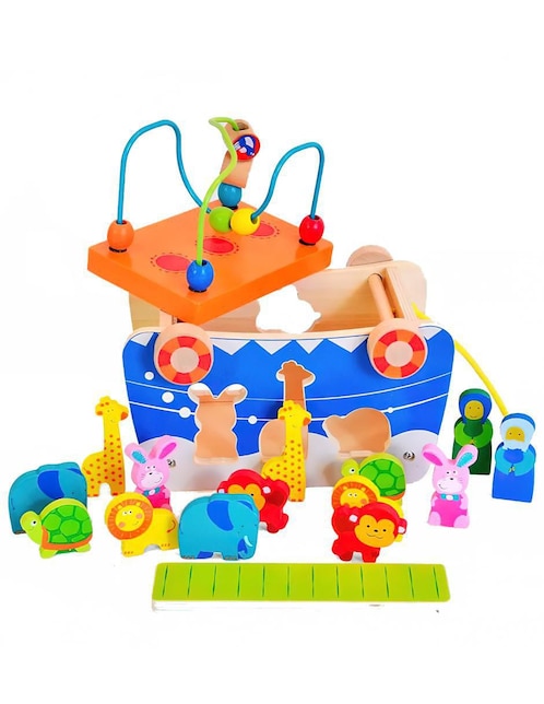 Cajón de juego en forma de Arca de Noé para clasificar piezas Yuff ...