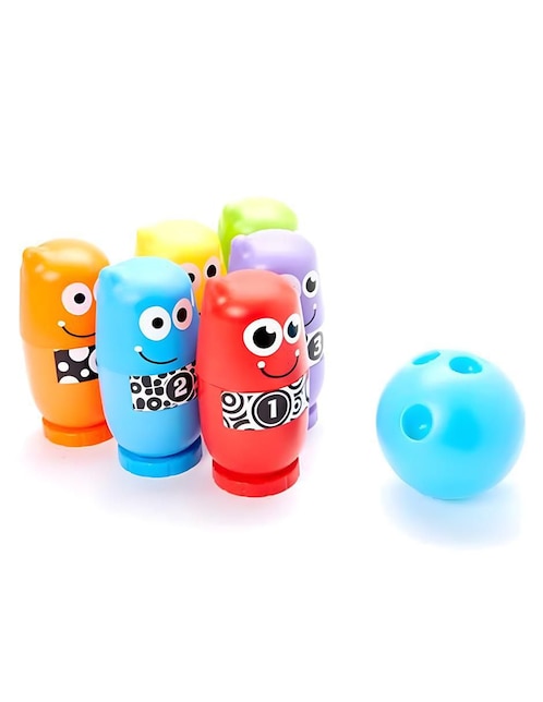 Juguete Juego de Bolos Stack N Bowling Infantino 1